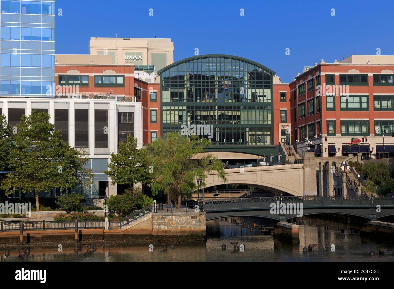 Waterplace Park, Providence, Rhode Island, USA Stock Photo - Alamy