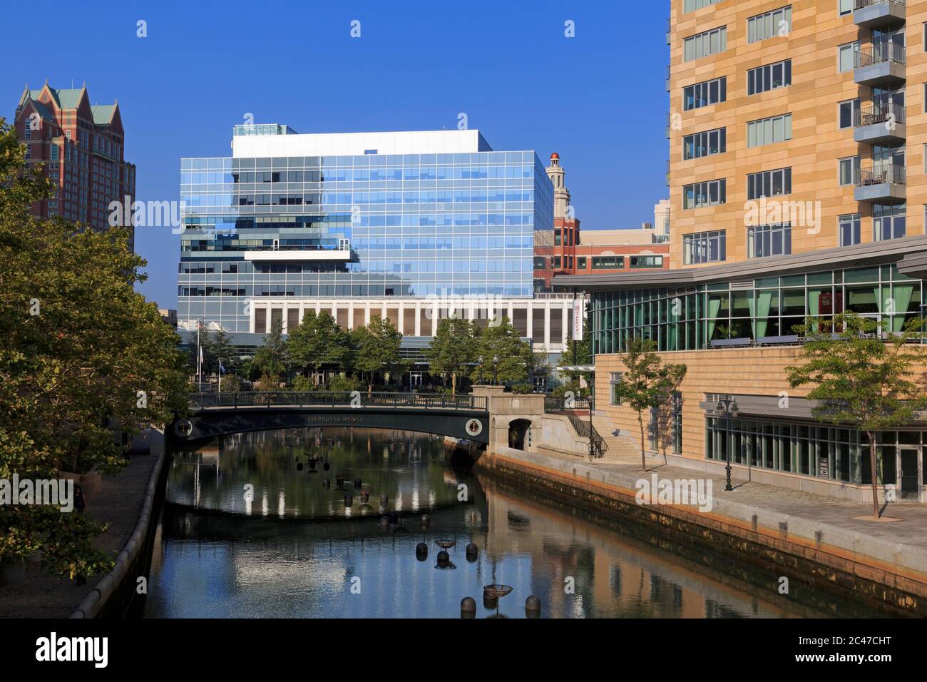 Waterplace Park, Providence, Rhode Island, USA Stock Photo - Alamy