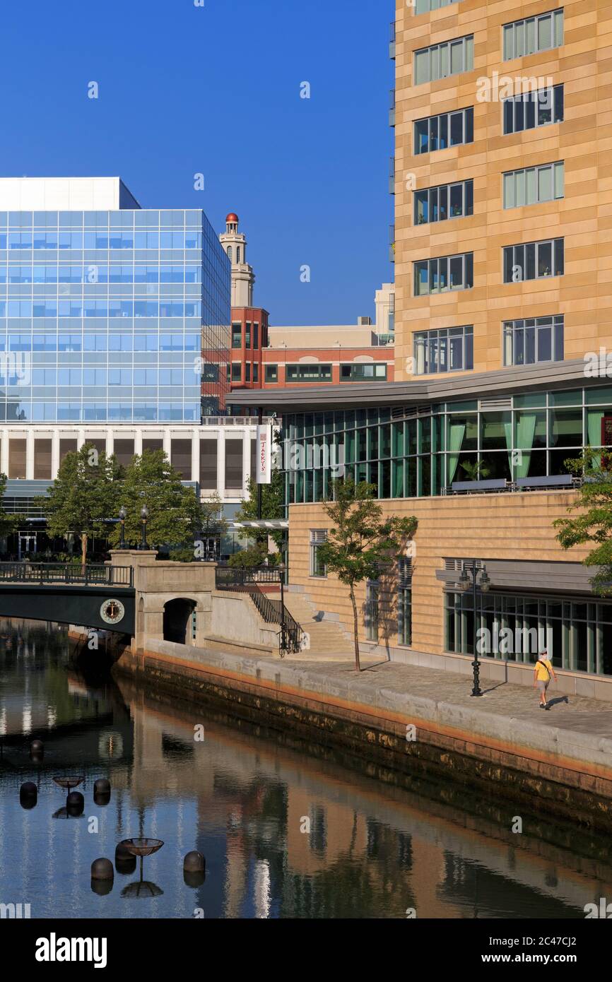 Waterplace Park, Providence, Rhode Island, USA Stock Photo - Alamy