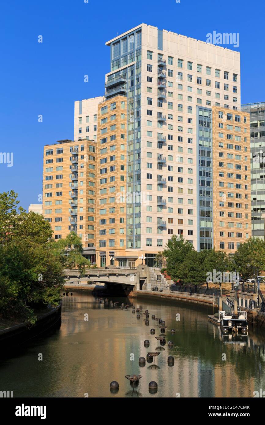 Waterplace Park, Providence, Rhode Island, USA Stock Photo - Alamy