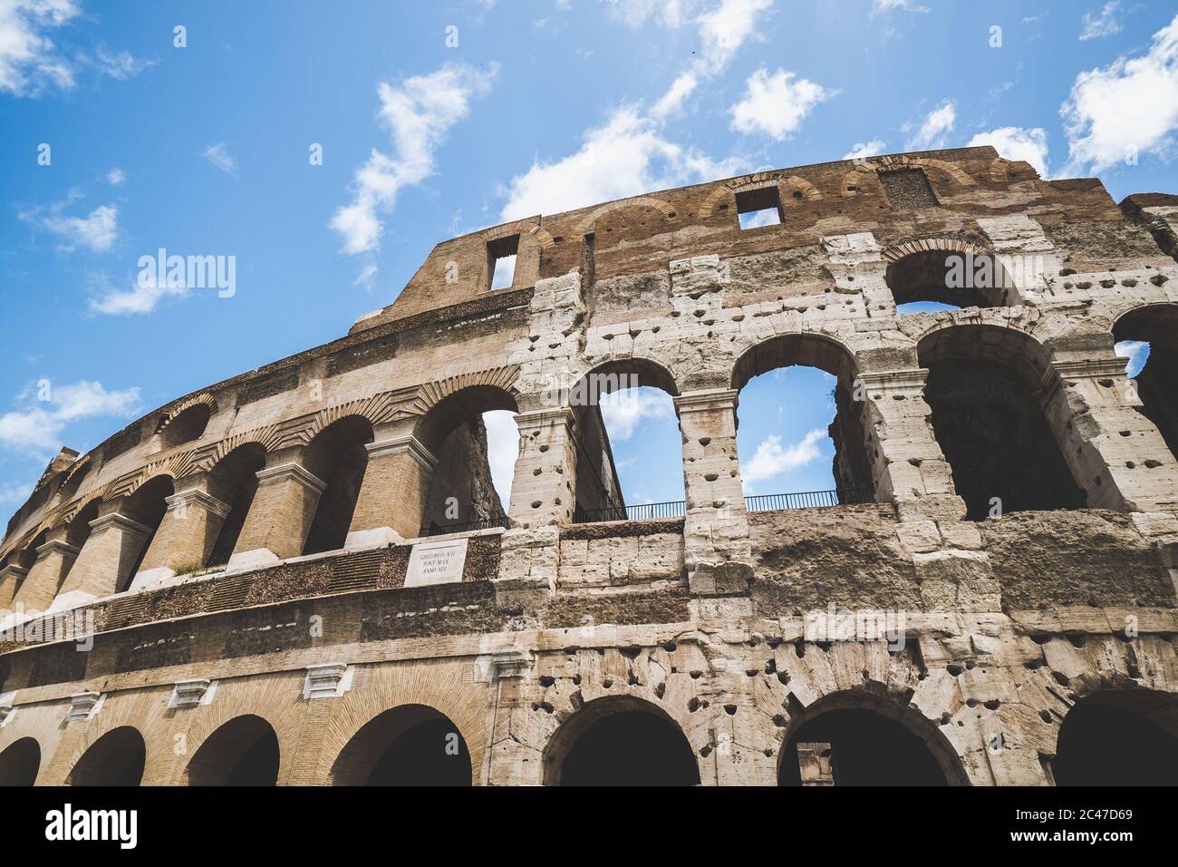 Beautiful landscape shot of the Colosseum in Rome, Italy Colosseum Rome ...