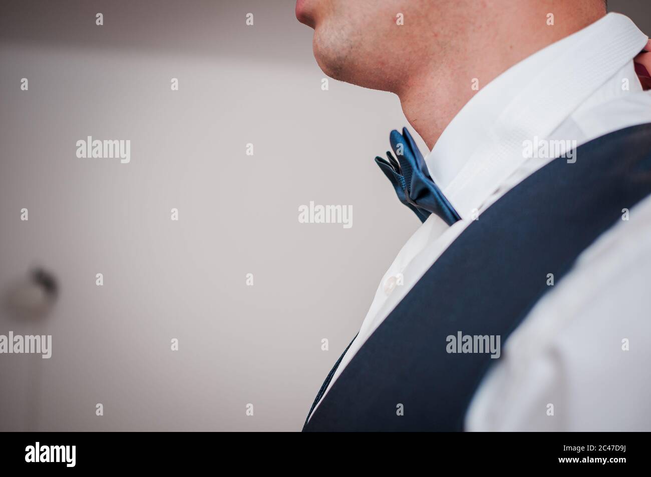 Tux bowtie hi-res stock photography and images - Alamy