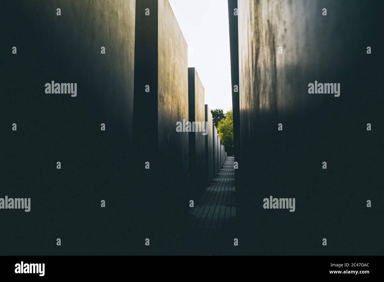 Famous Jewish Holocaust memorial in Berlin, Germany Stock Photo - Alamy