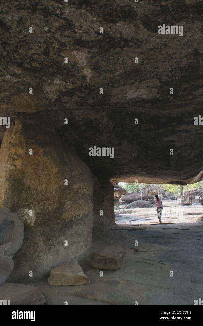 Phu Phra Bat Park, Unusual rock formations formed by erosion Adopted ...
