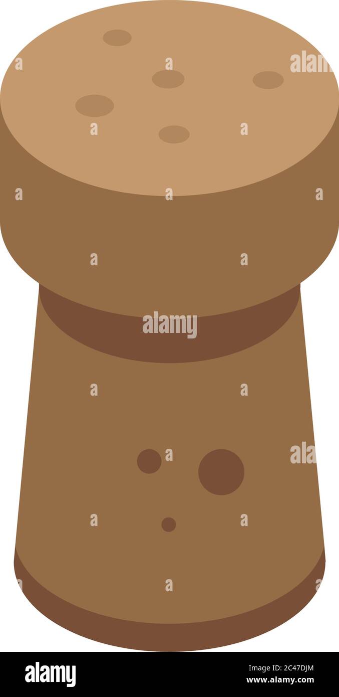 Macro wine bottle cork Stock Vector Images - Alamy