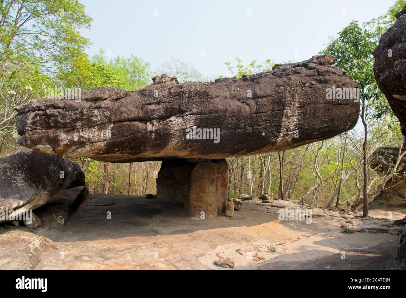 Phu Phra Bat Park, Unusual rock formations formed by erosion Adopted ...