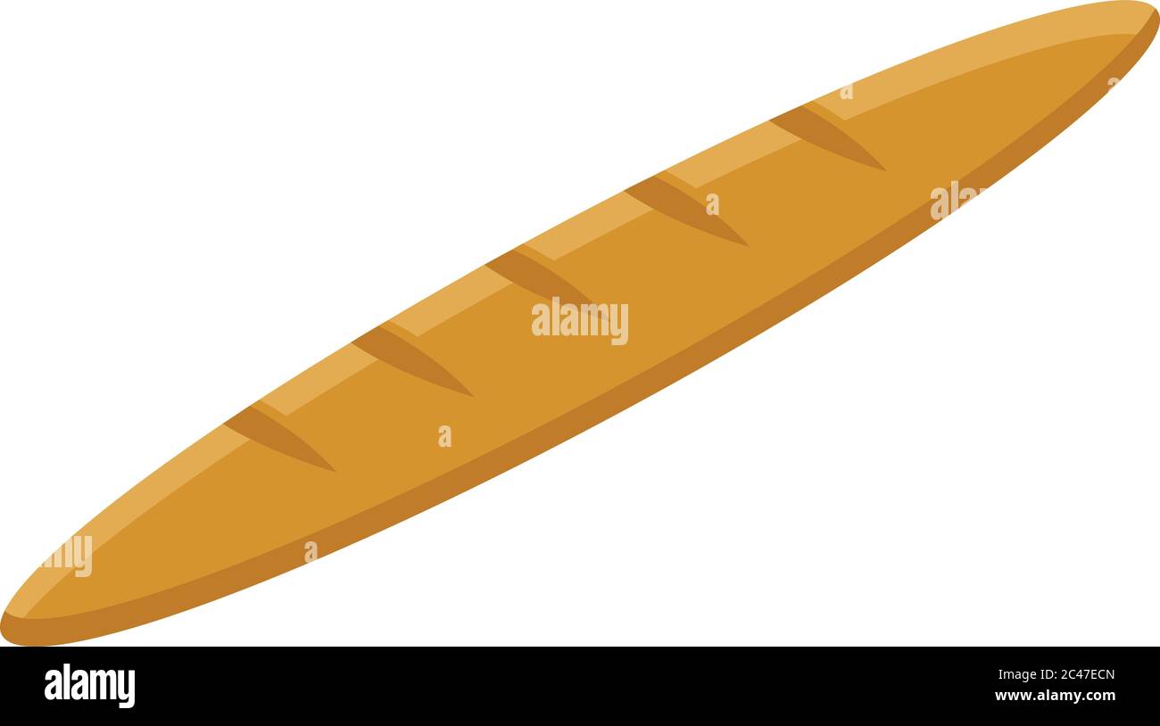 Bakery long loaf icon, isometric style Stock Vector Image & Art - Alamy