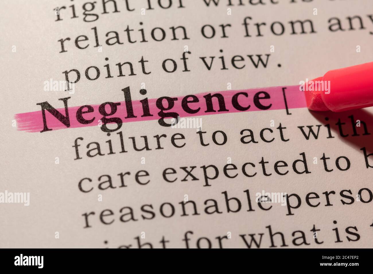 Negligence hi-res stock photography and images - Alamy