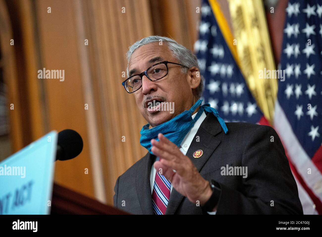 United States Representative Bobby Scott (Democrat of Virginia) speaks ...