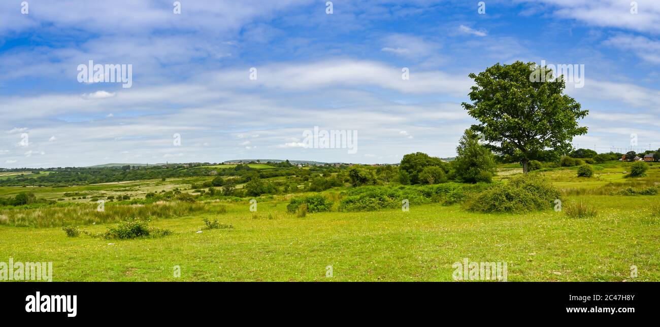Panoramic landscape hills wales hi-res stock photography and images - Alamy