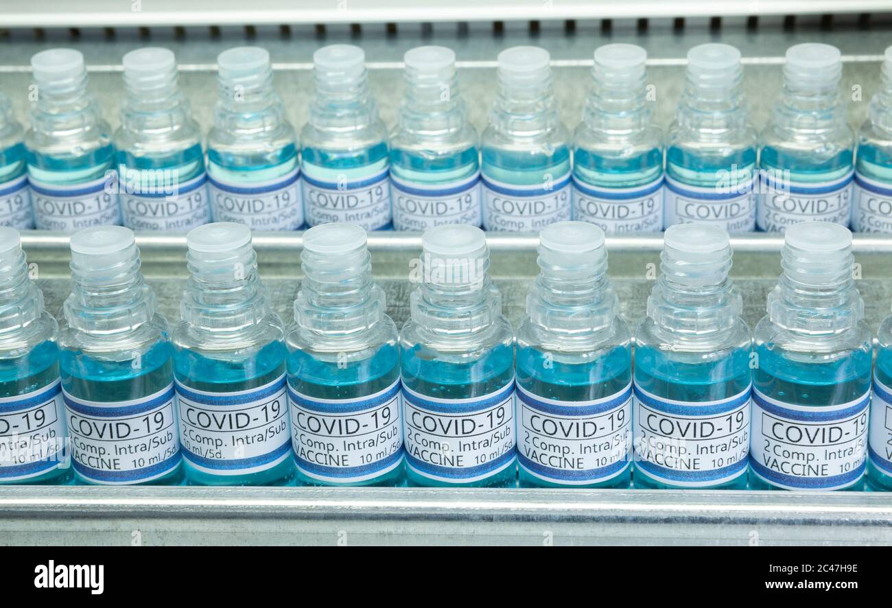 Covid vaccine production hi-res stock photography and images - Alamy