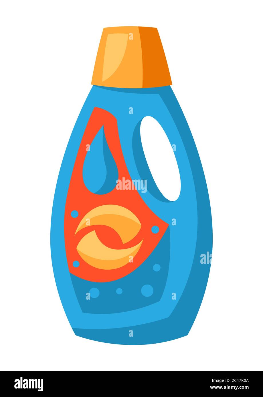 Liquid laundry detergent bottle Stock Vector Images - Alamy