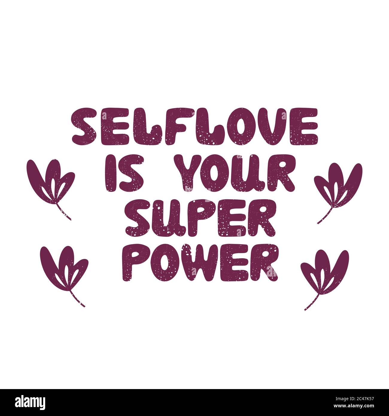 Self love is your super power. Hand drawn bauble lettering ...