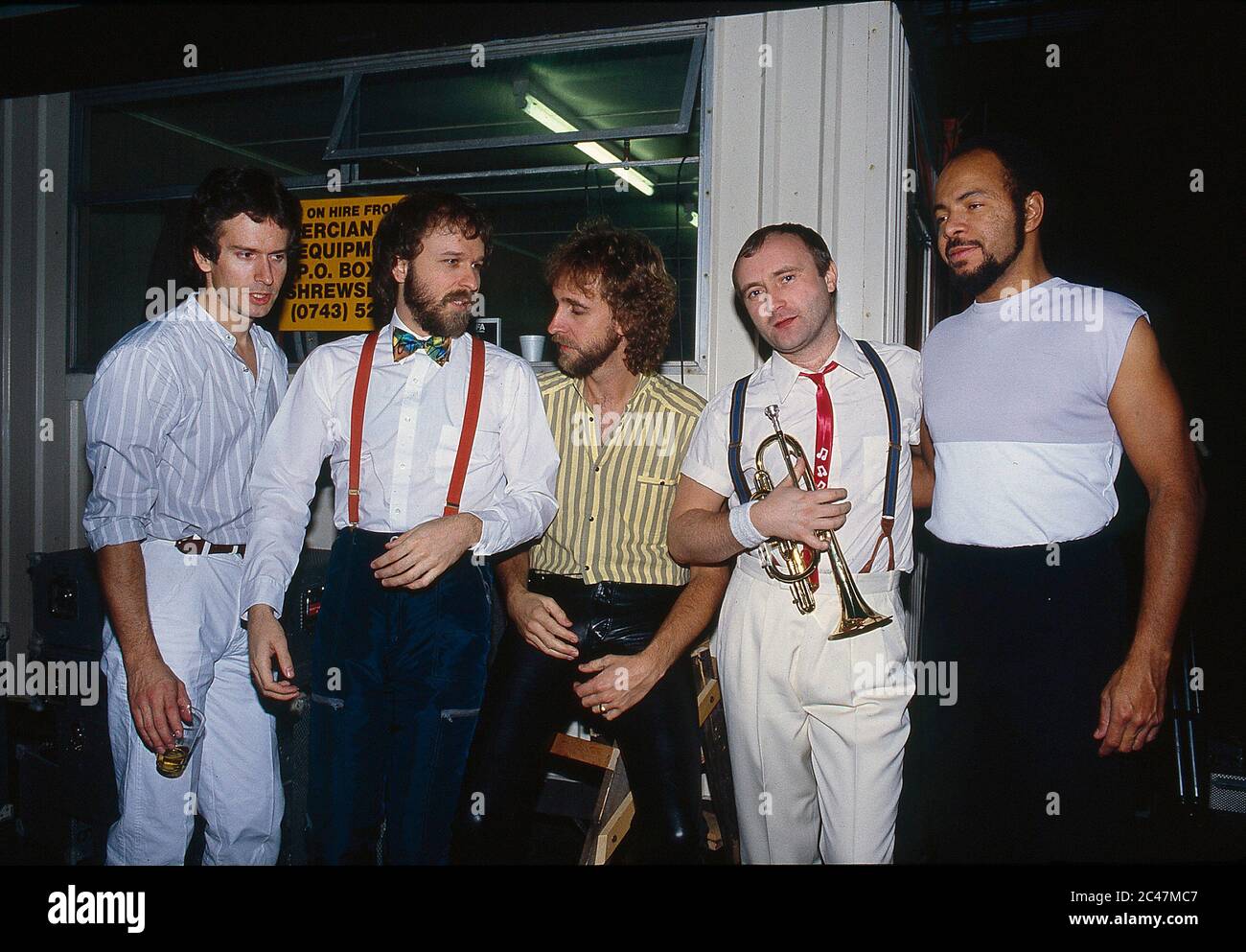 Genesis in concert on their Mama Tour at the NEC Birmingham 26th ...