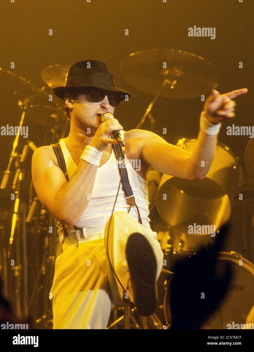 Genesis performing at the NEC Birmingham 26th February 1984: Phil ...