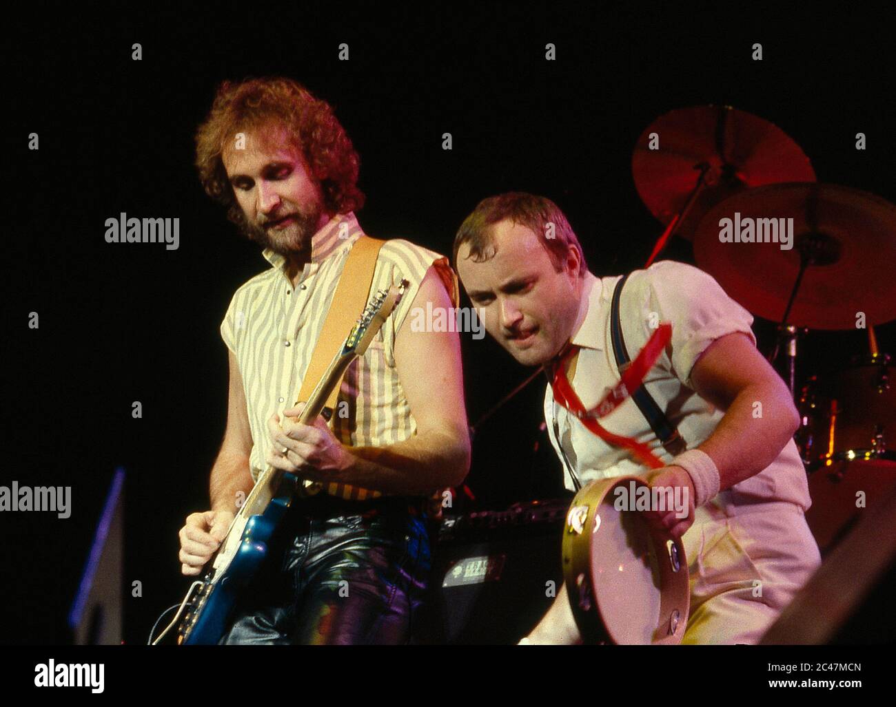 Genesis performing at the NEC Birmingham 26th February 1984: Phil ...