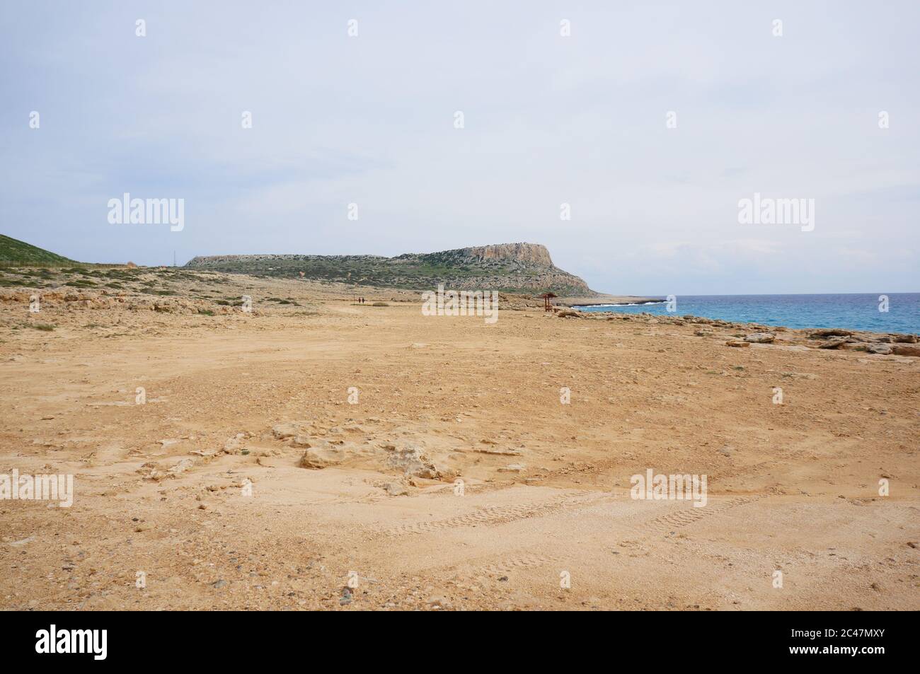 Beach near the sea Caves during daytime in Ayia, Cyprus Stock Photo - Alamy