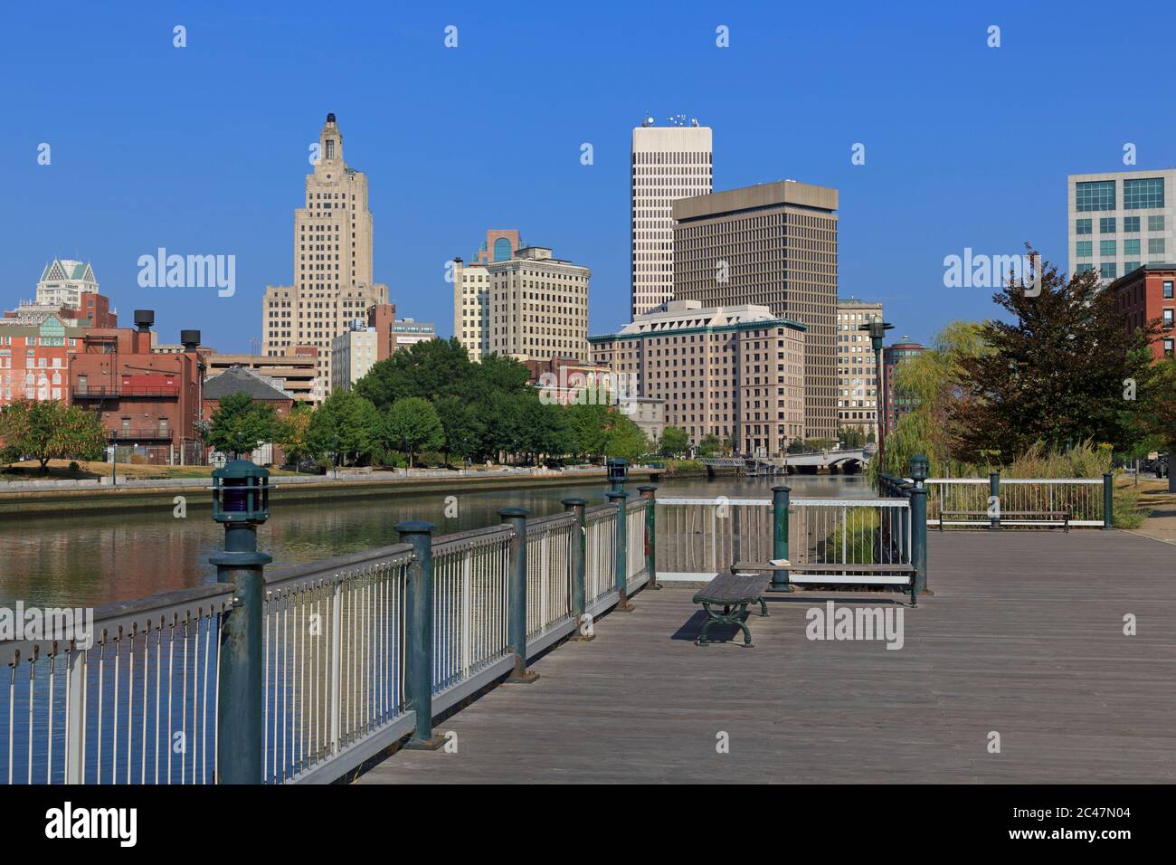 Providence skyline hi-res stock photography and images - Alamy