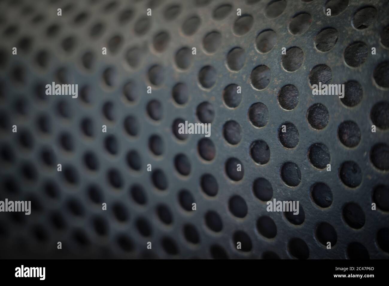 metal grid background of a old engine Stock Photo - Alamy