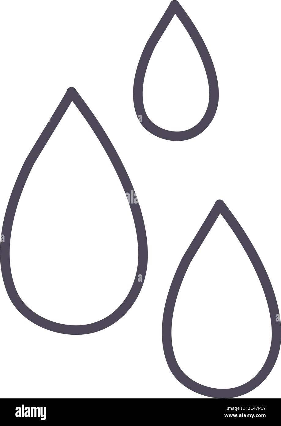 blood drops line style icon design of medical care and covid 19 virus ...