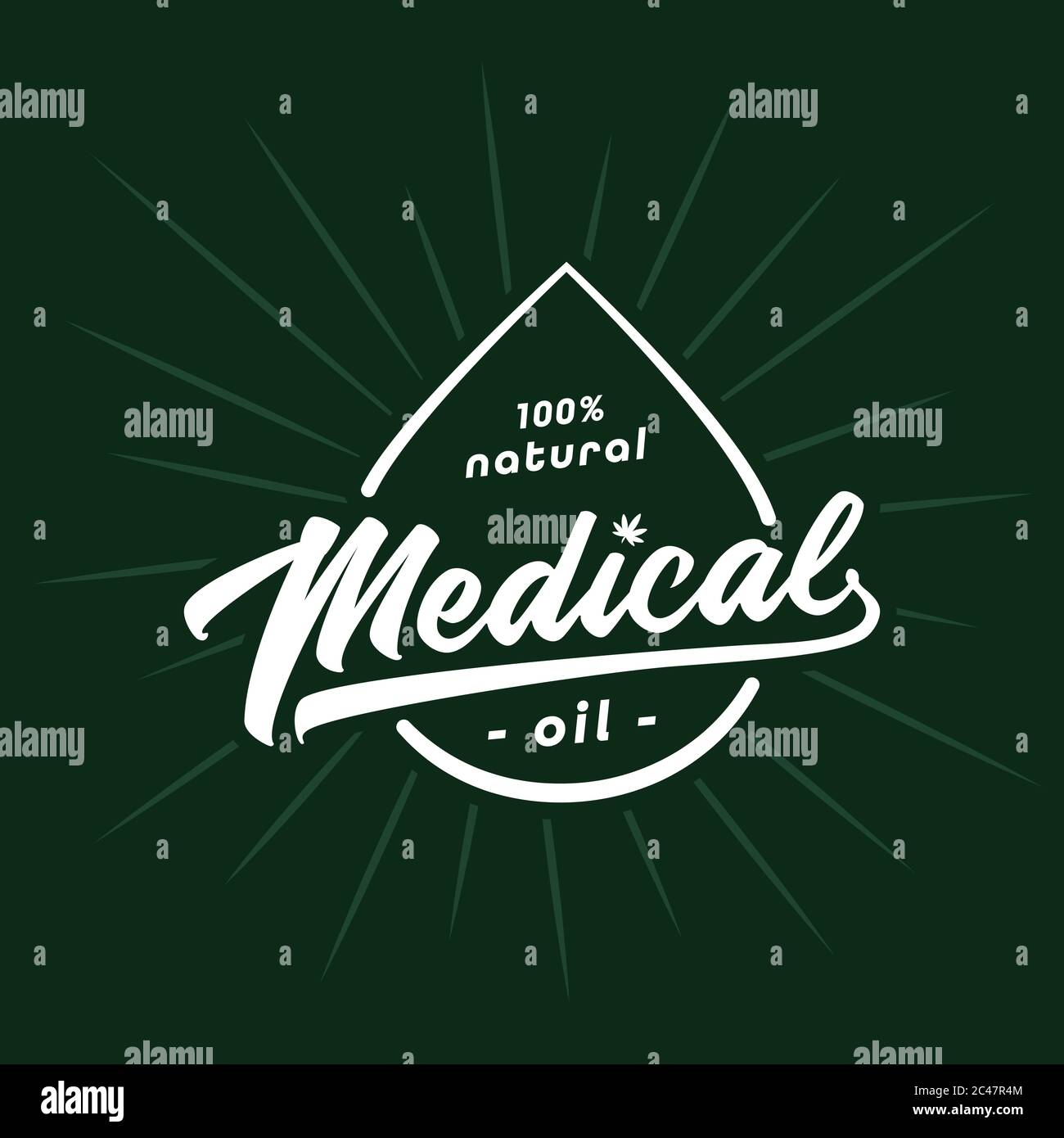 Medical oil design template. Vector and illustration Stock Vector Image ...