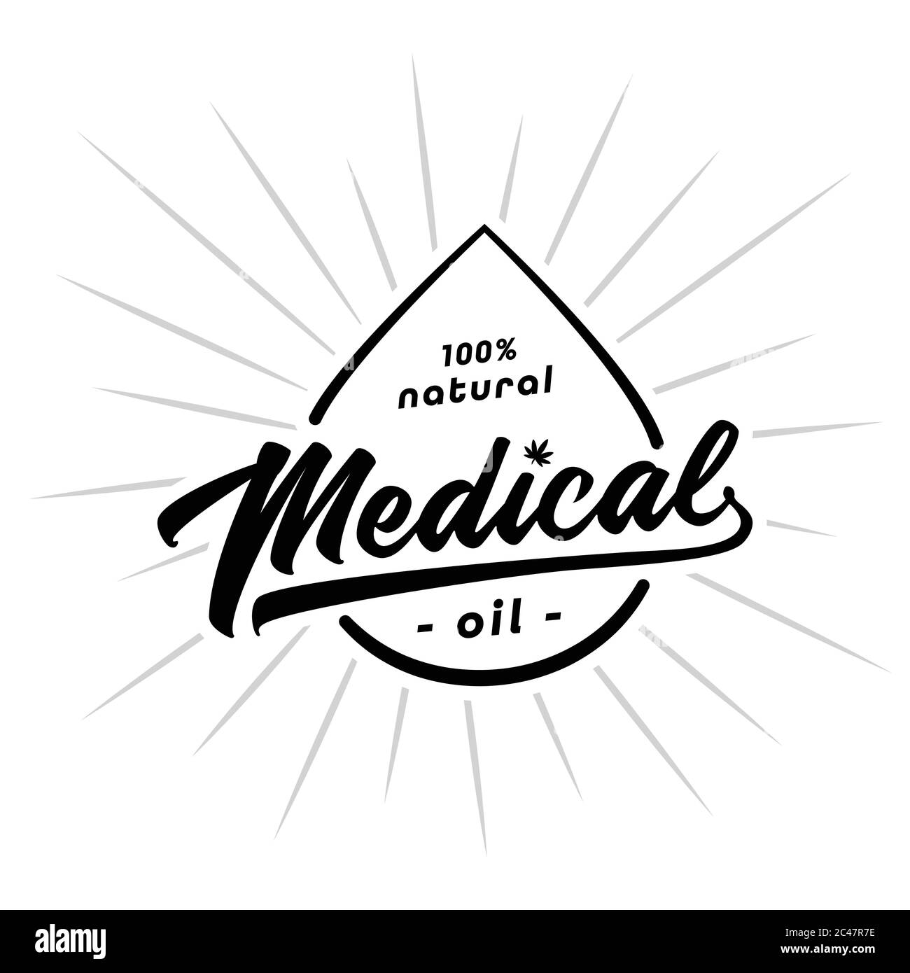 Medical oil design template. Vector and illustration Stock Vector Image ...