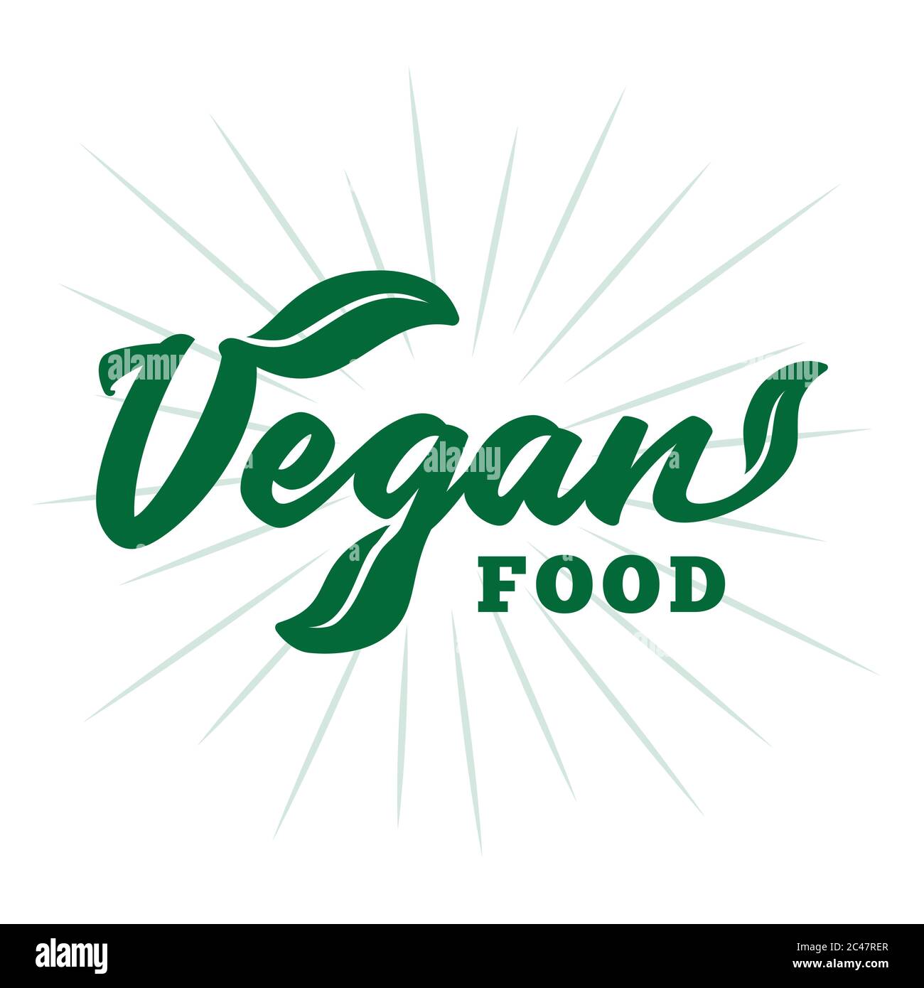 Vegan food. vector and illustration Stock Vector Image & Art - Alamy