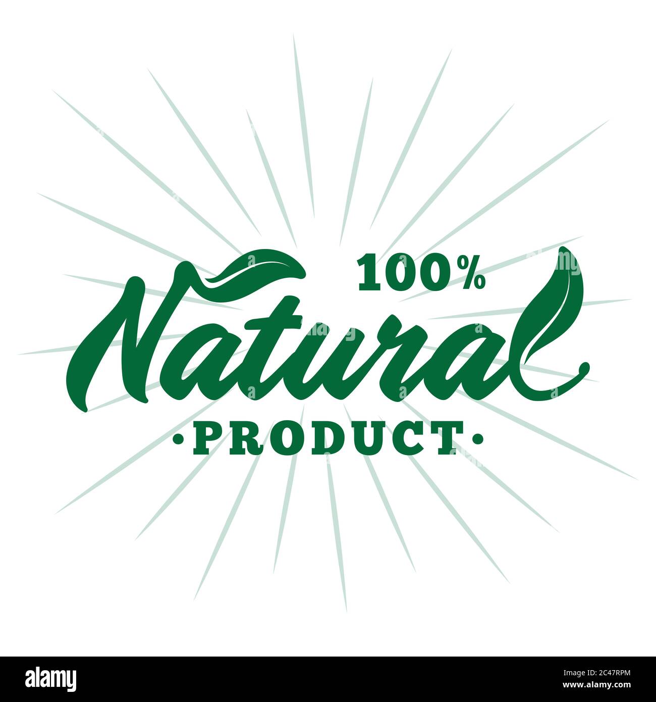 Natural product. Vector and illustration Stock Vector Image & Art - Alamy