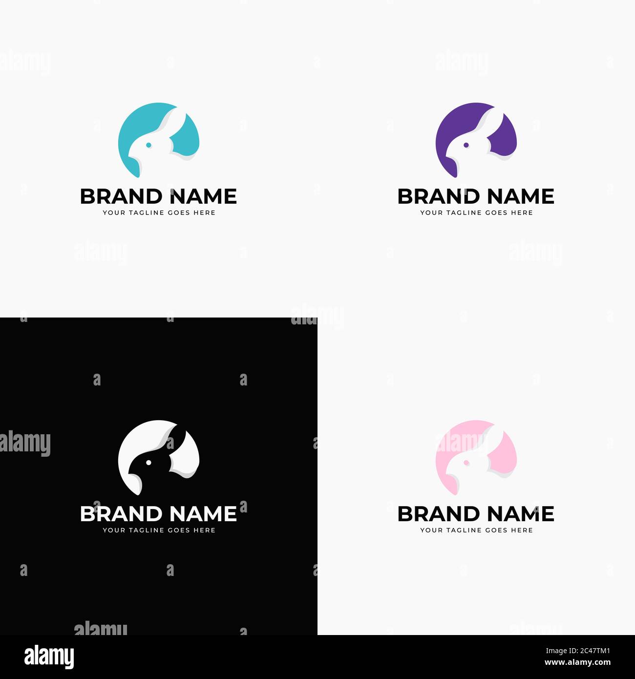 Rabbit Logo Design 30 Best Rabbit Logo Design Ideas You Should Check