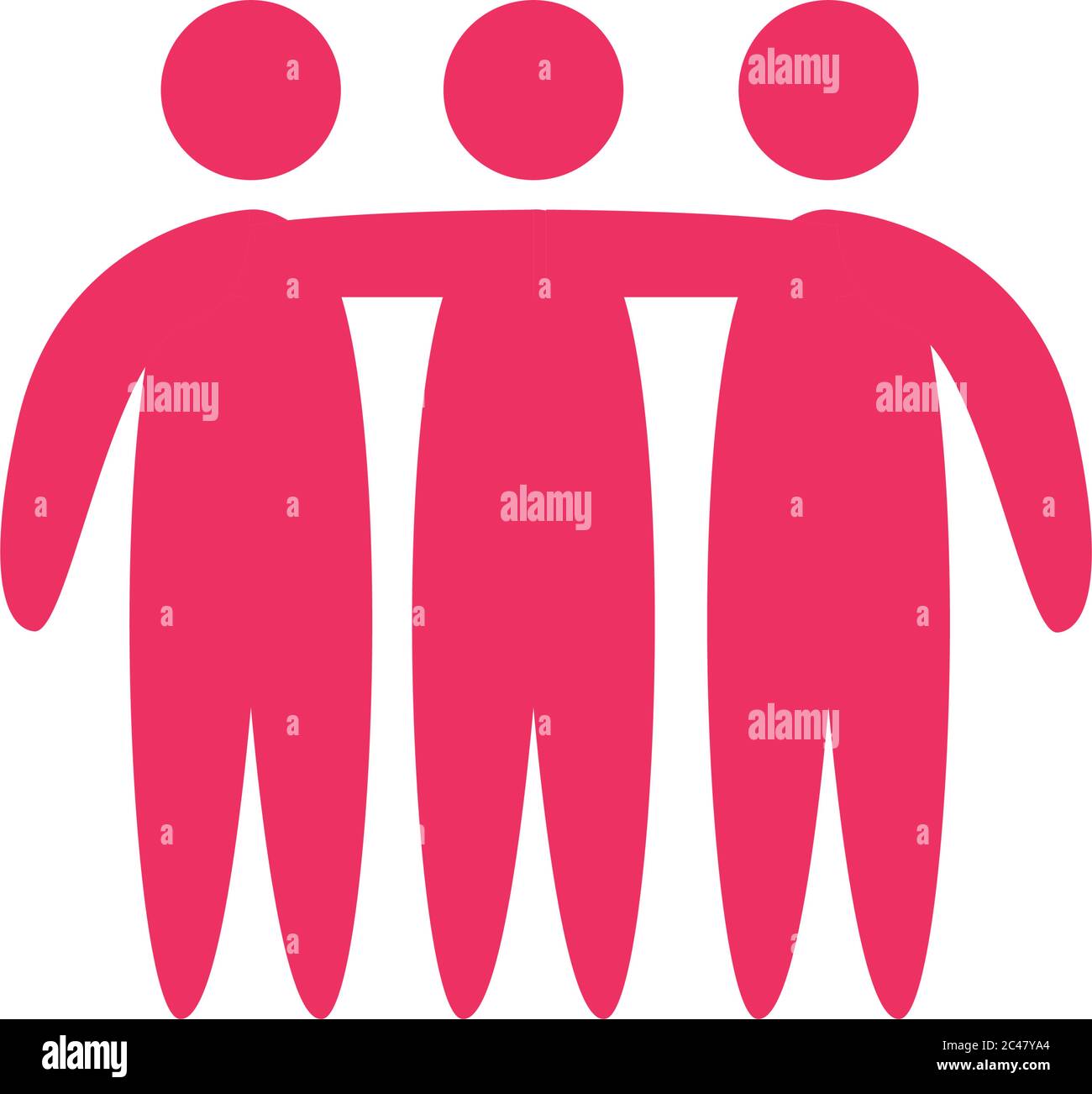 Friends avatars Cut Out Stock Images & Pictures - Alamy