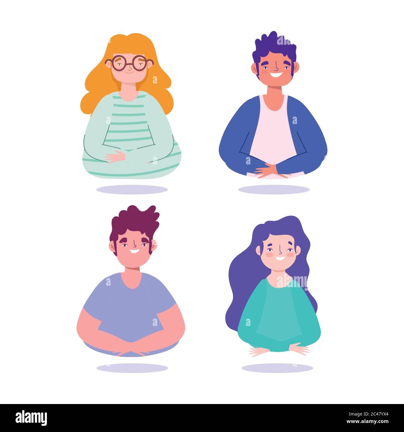 Cartoon People High Resolution Stock Photography and Images - Alamy