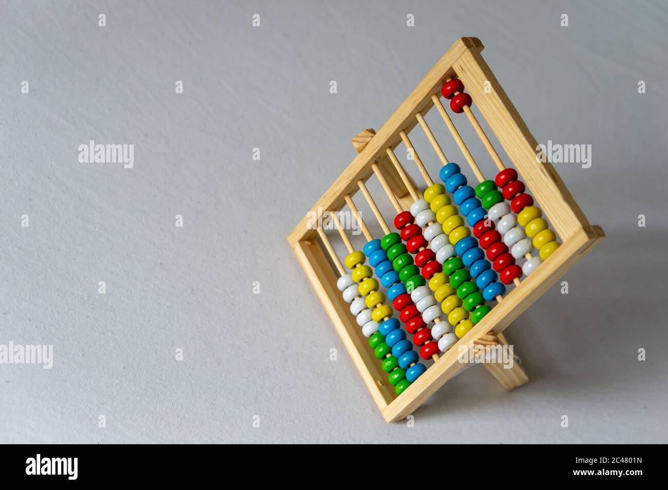 Wooden counting tool Stock Photo - Alamy