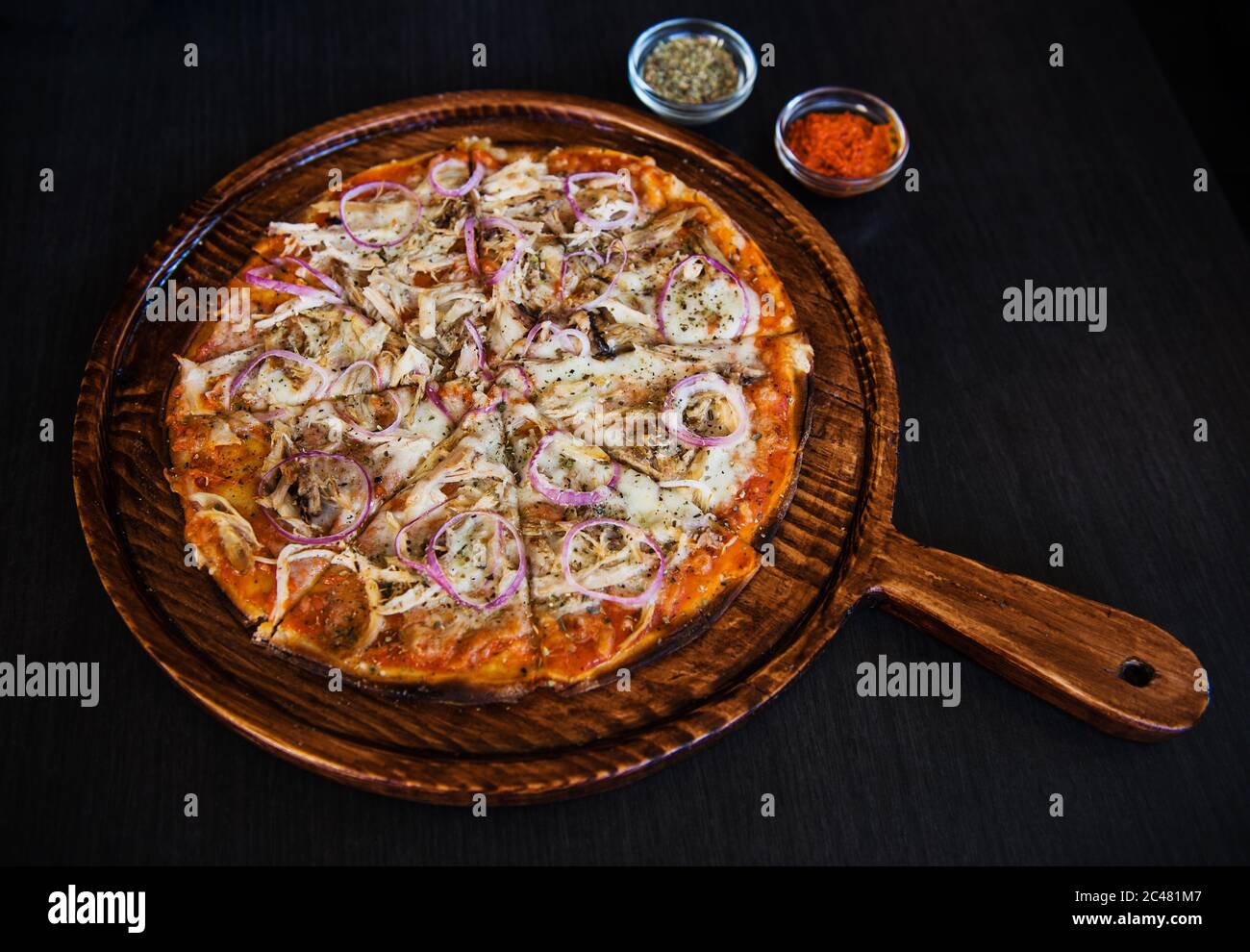 Pizza cheese, and meat hi-res stock photography and images - Alamy