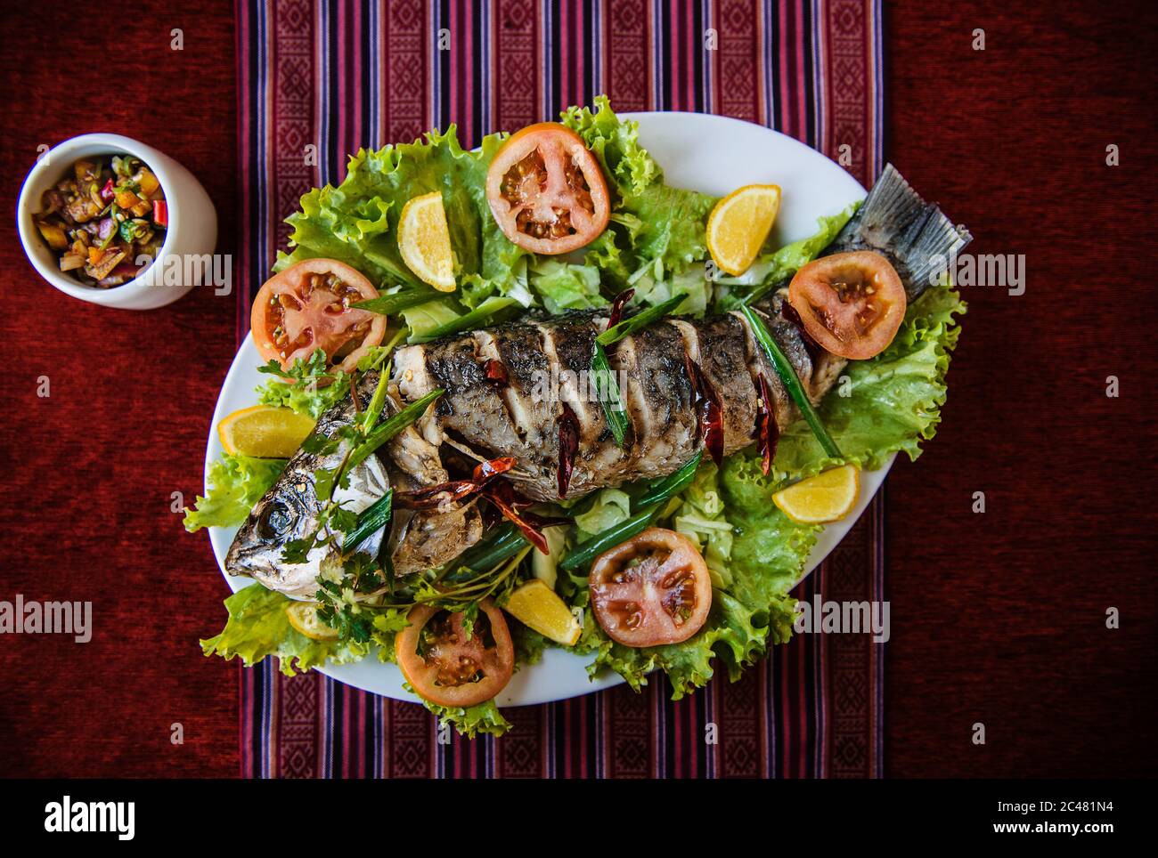 Indian fried fish hi-res stock photography and images - Alamy