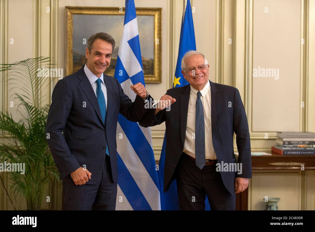 Greek prime ministers visit hi-res stock photography and images - Alamy