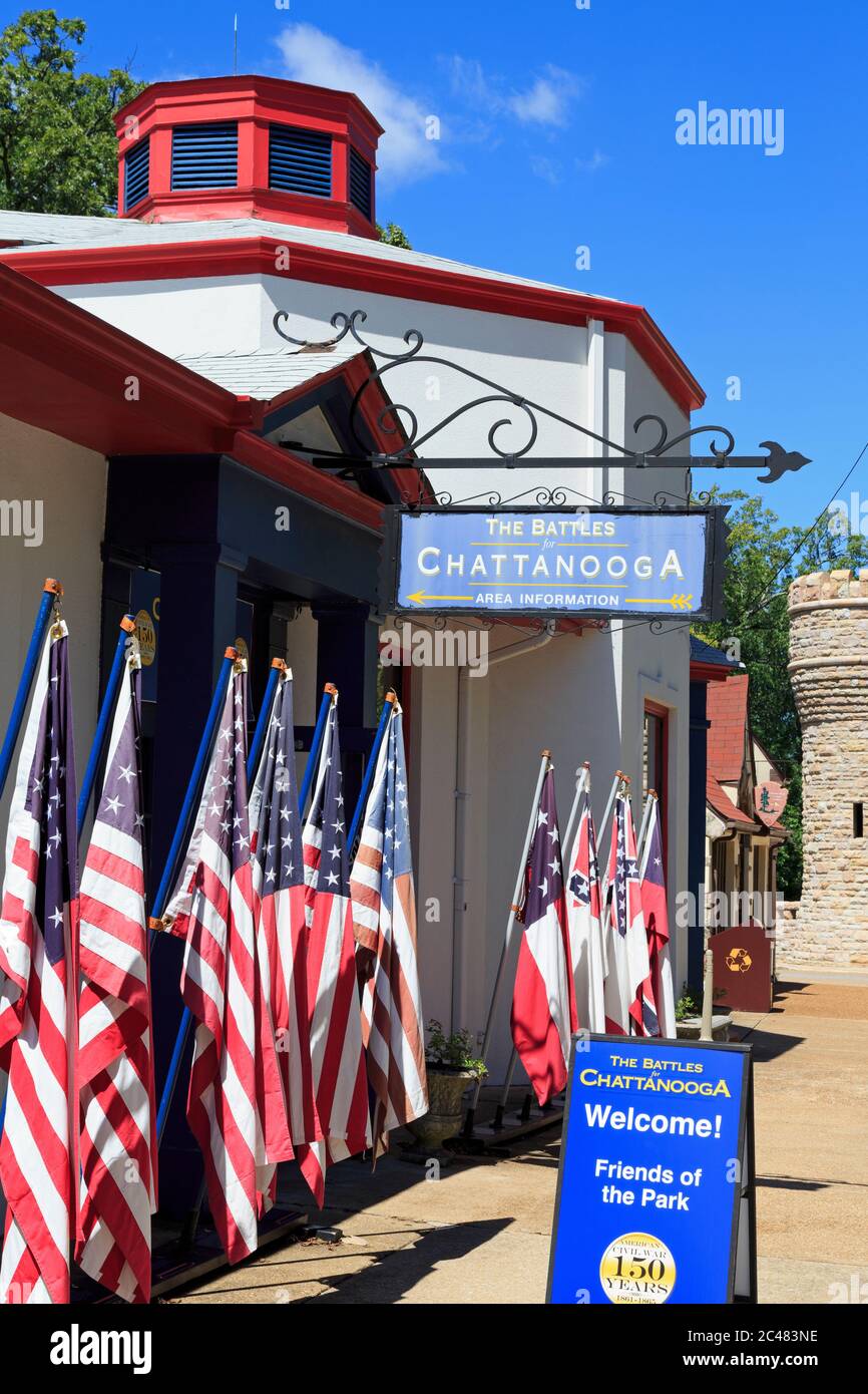 The Battles for Chattanooga Museum at Point Park,Lookout Mountain ...