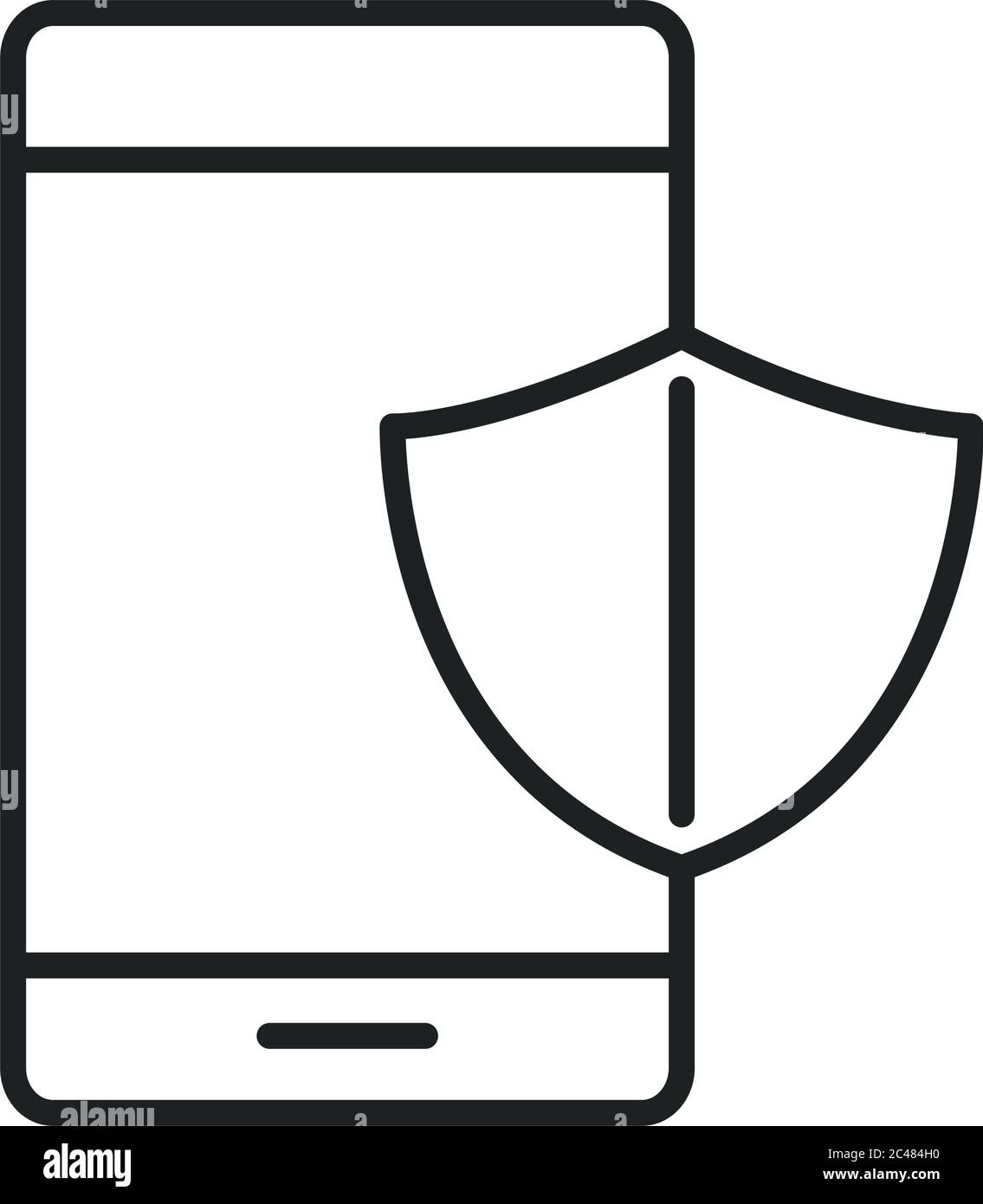 mobile phone or smartphone shield protection, electronic technology ...