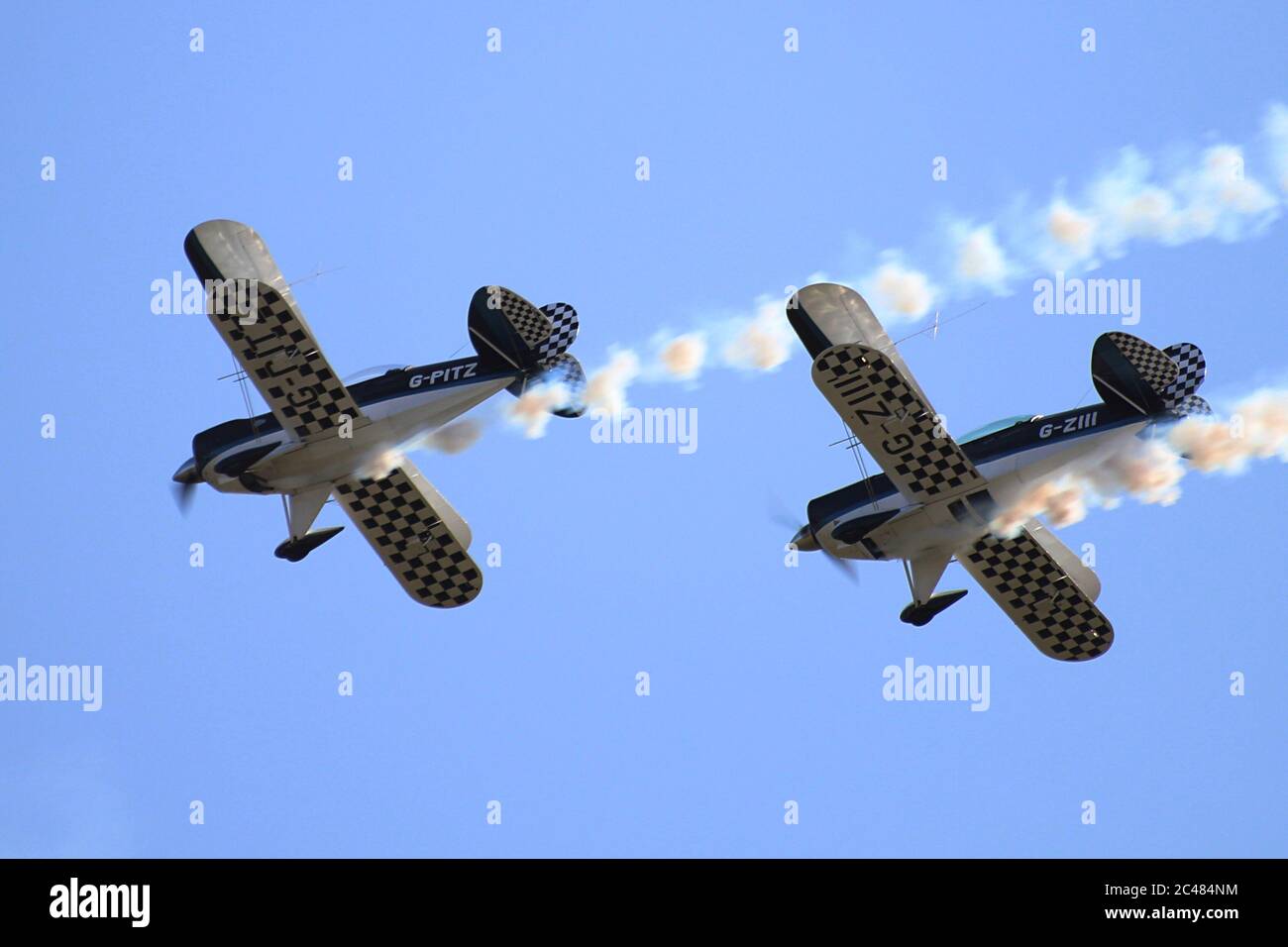 Two Pitts Specials (G-SPITZ and G-ZIII) of the Wildcats Aerobatics ...