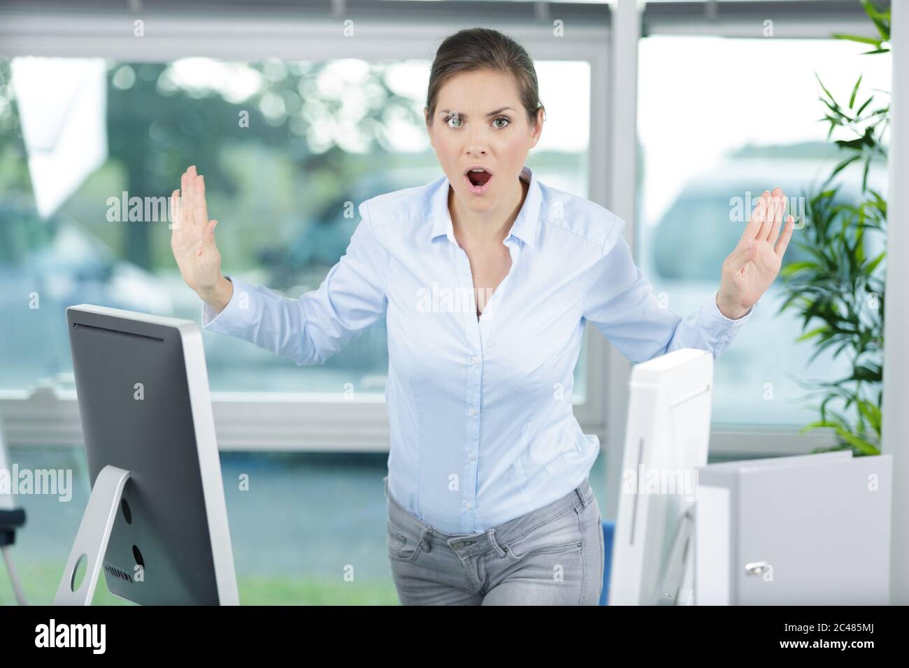 Serious bossy woman business hi-res stock photography and images - Alamy