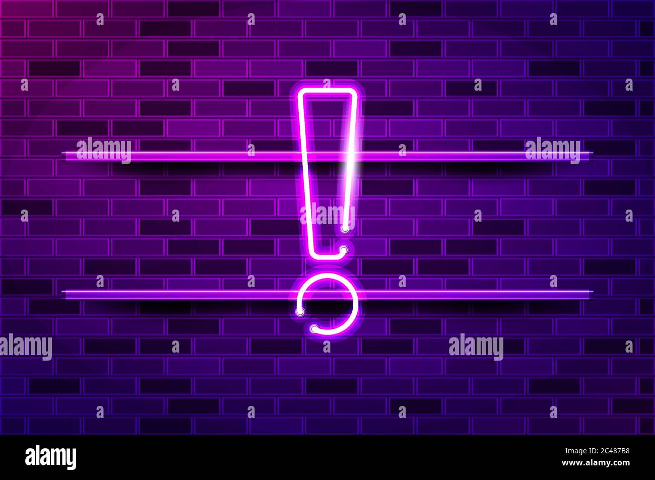 Caution led sign Stock Vector Images - Alamy