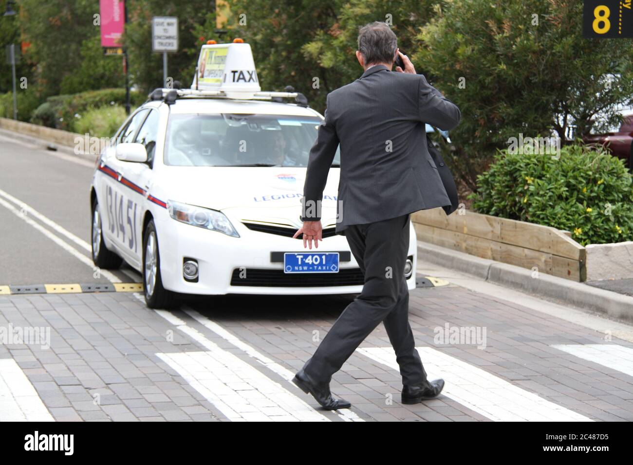 Sydney taxi driver hi-res stock photography and images - Alamy