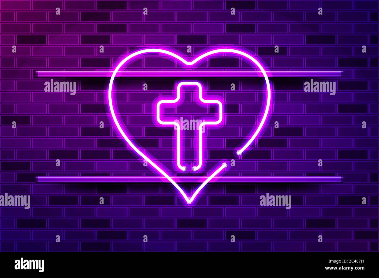 Jesus led Stock Vector Images - Alamy