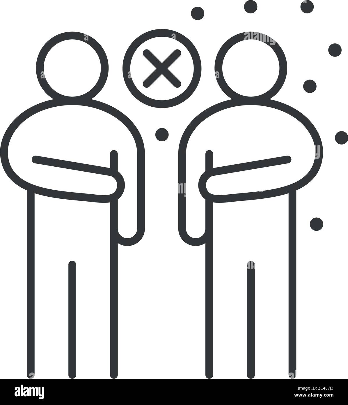 covid 19 coronavirus social distancing prevention, avoid contact with ...