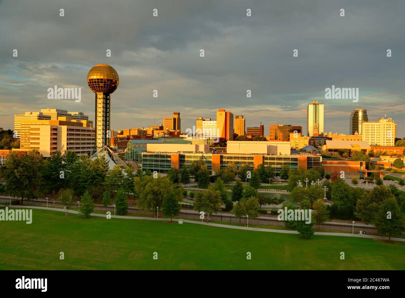 Worlds fair park sunsphere knoxville hi-res stock photography and ...