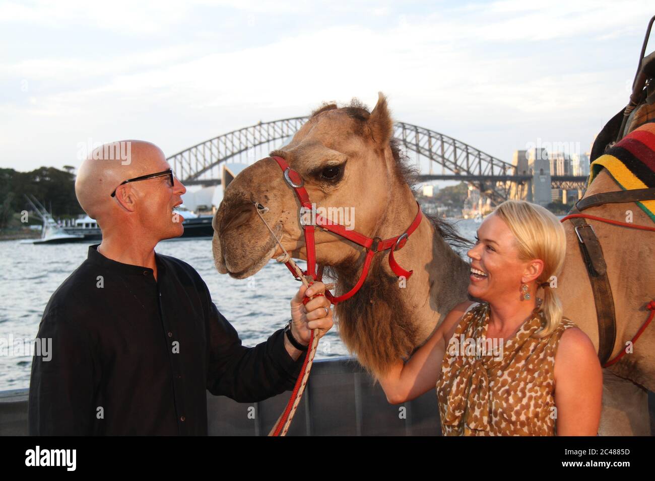 Kym Wilson and husband Sean O'Byrne arrive on the red carpet for the ...
