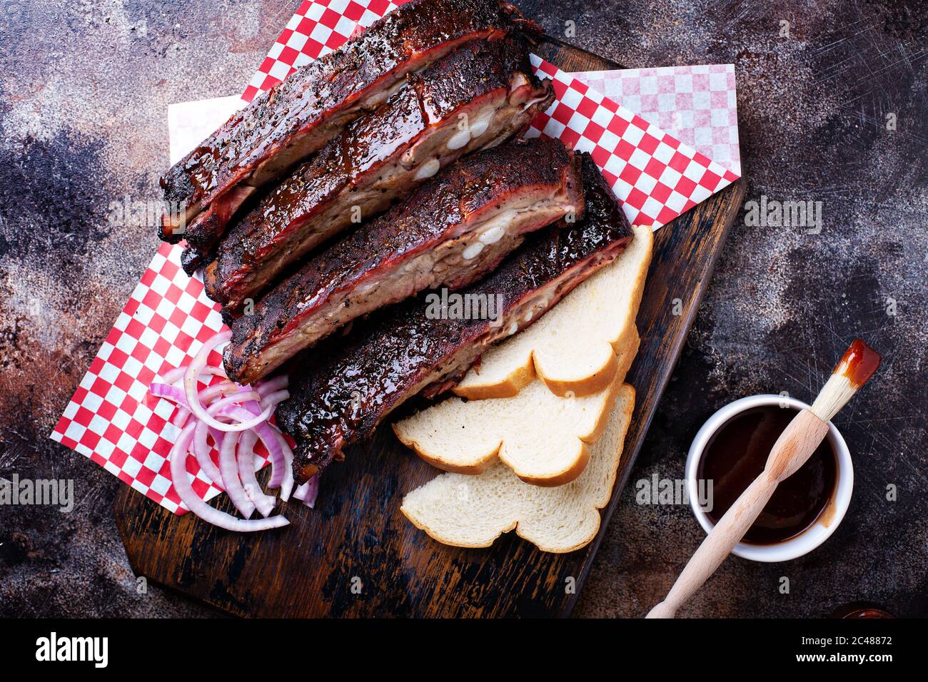 Barbeque beef hi-res stock photography and images - Alamy
