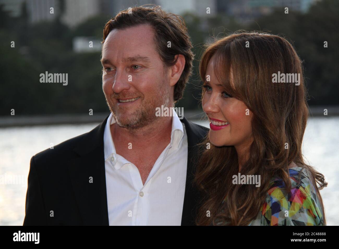 Radio and TV personality Elizabeth “Lizzy” Lovette and husband James ...