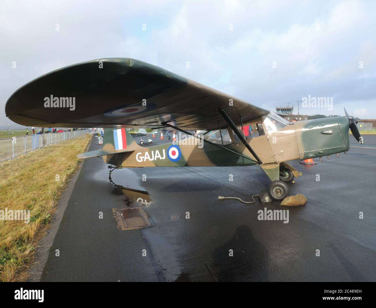 G-AJAJ, a privately-owned Auster J/1N Alpha, on static display at the ...