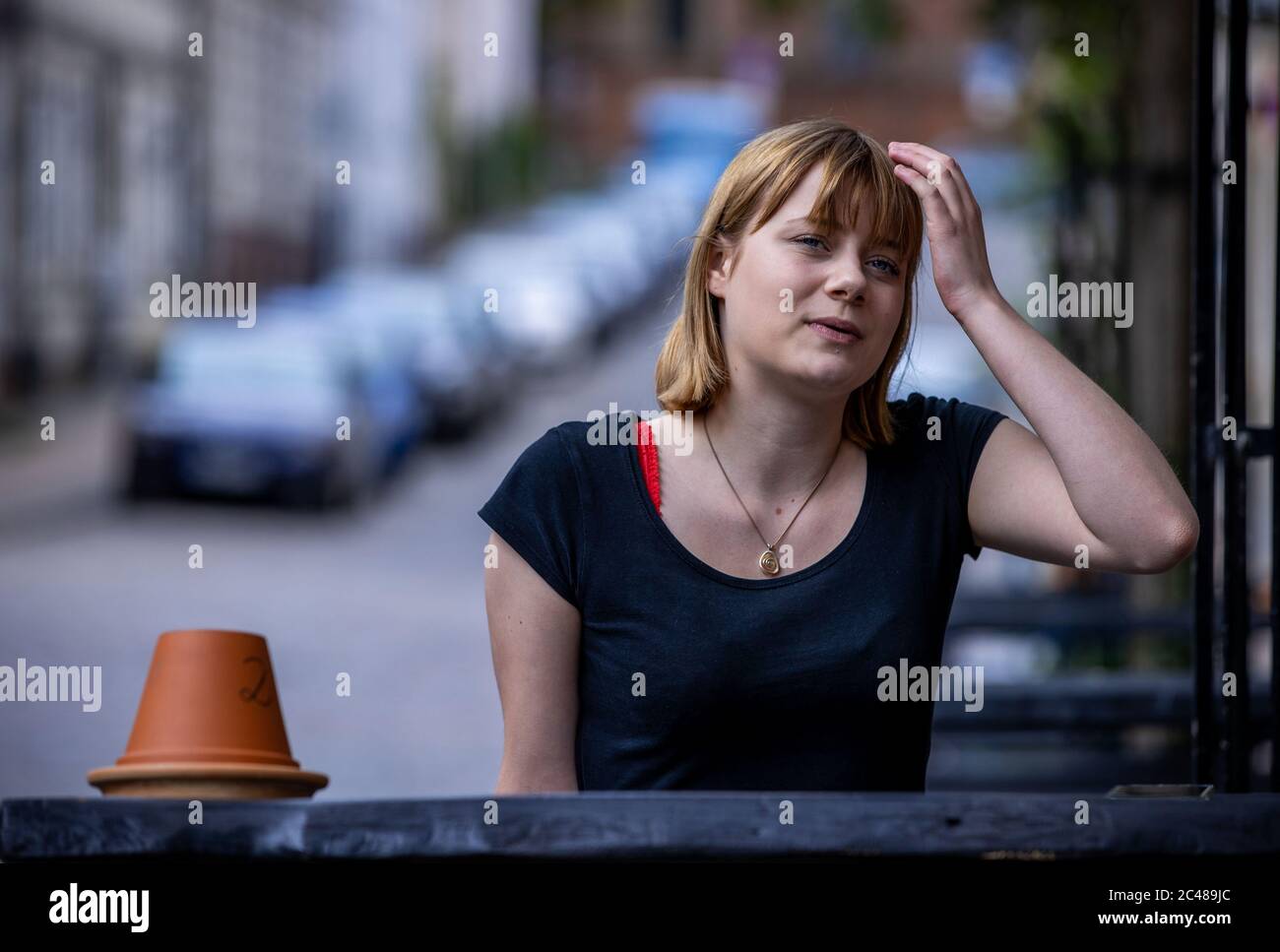 Schwerin, Germany. 08th June, 2020. Lilly Blaudszun, young politician ...