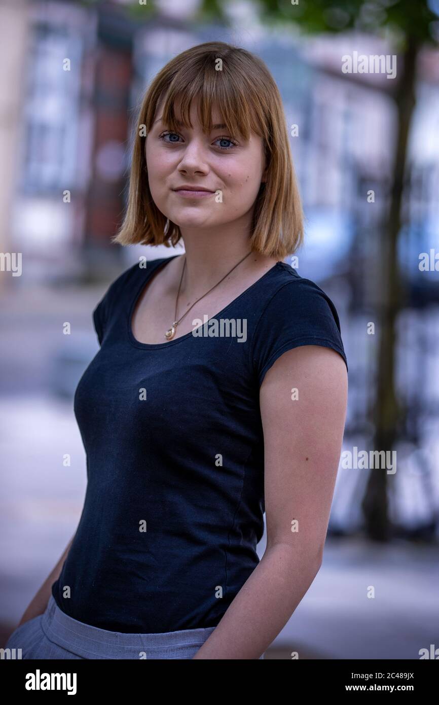 Schwerin, Germany. 08th June, 2020. Lilly Blaudszun, young politician ...